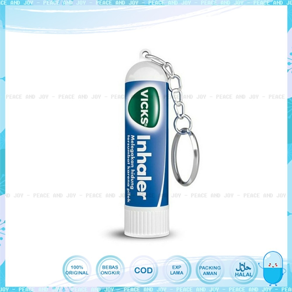 Jual VICKS INHALER 0.5 ML MELEGAKAN HIDUNG DAN PERNAFASAN ORGINAL ...