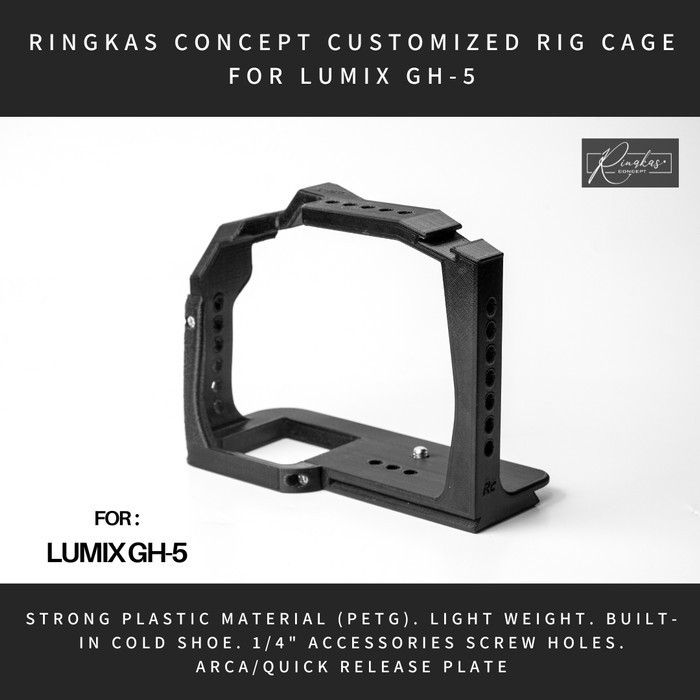 Jual Ringkas Concept Customized Rig Cage Case Lumix Gh-5 Gh5 | Shopee ...