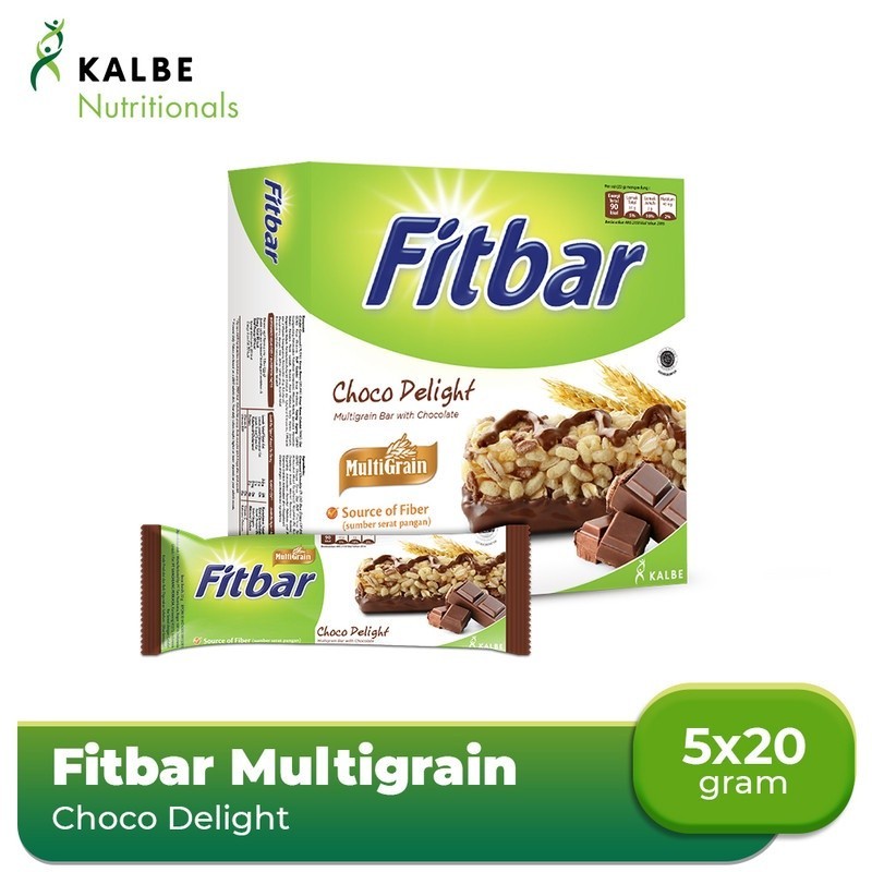 Jual Fitbar Choco Delight Multigrain 5x20gr | Shopee Indonesia