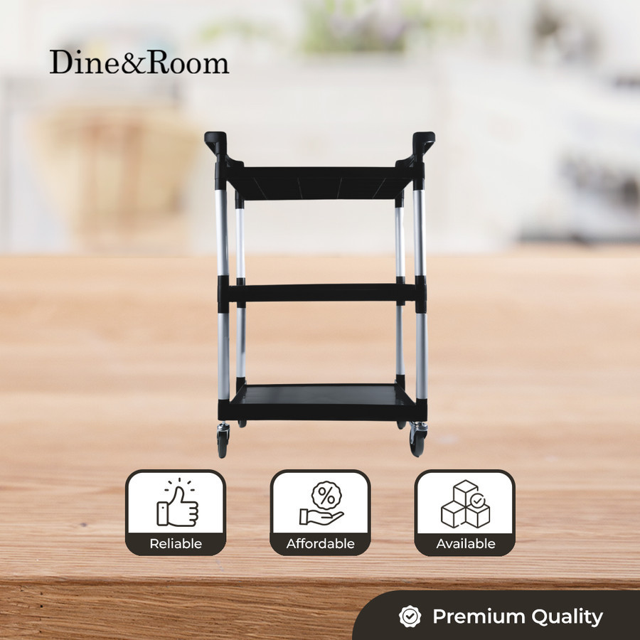 Jual Service Trolley / Trolley / Trolley 3 tier | Shopee Indonesia
