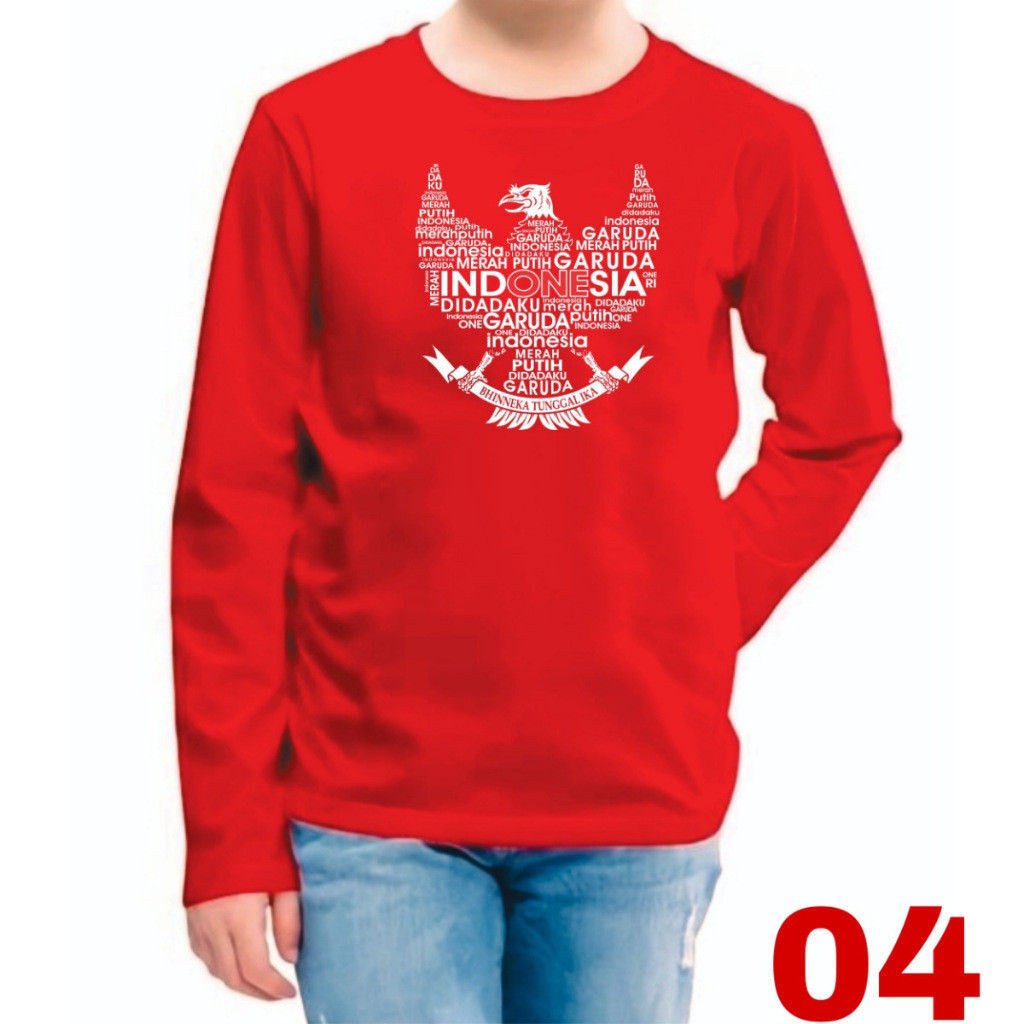Jual Kaos Hut Ri Remaja Republik 17 Agustus Merah Putih Murah Hutri Dewasa Lomba Casual ...
