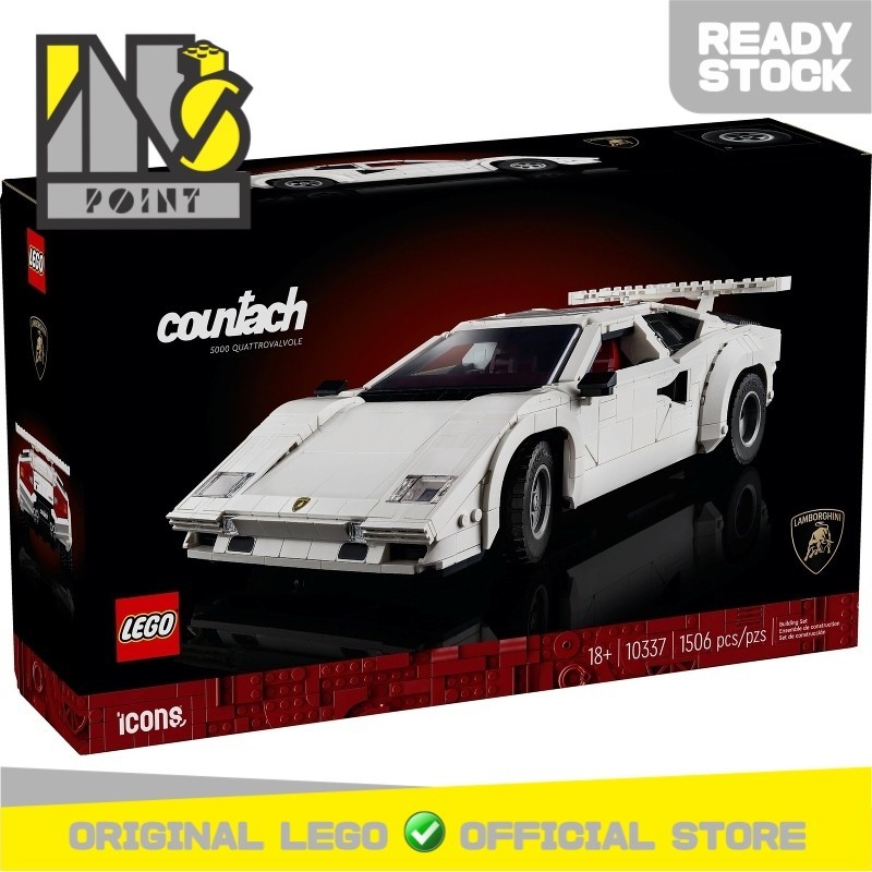 Jual LEGO 10337 - Icons - Lamborghini Countach 5000 Quattrovalvole ...