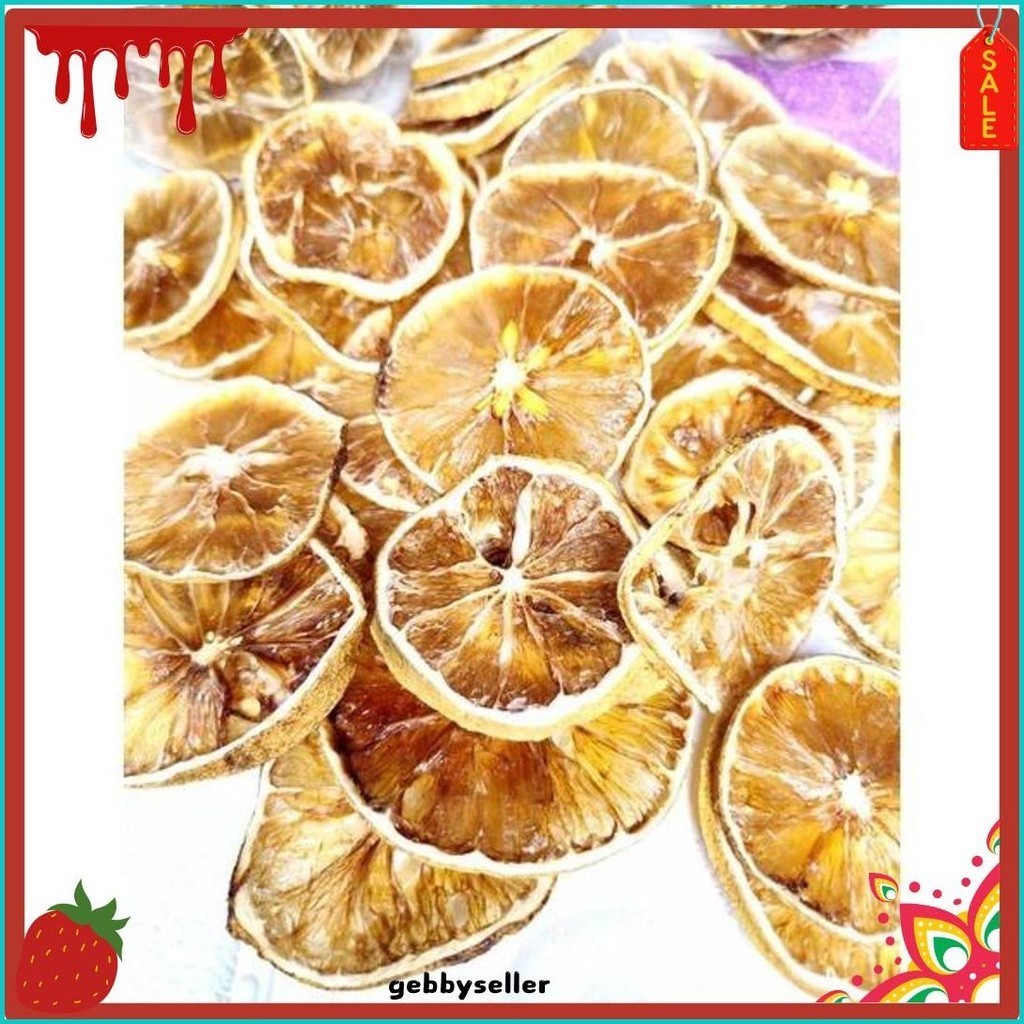 Jual Lemon Dried Slice / Lemon Kering Iris (Lagi Diskon) | Shopee Indonesia