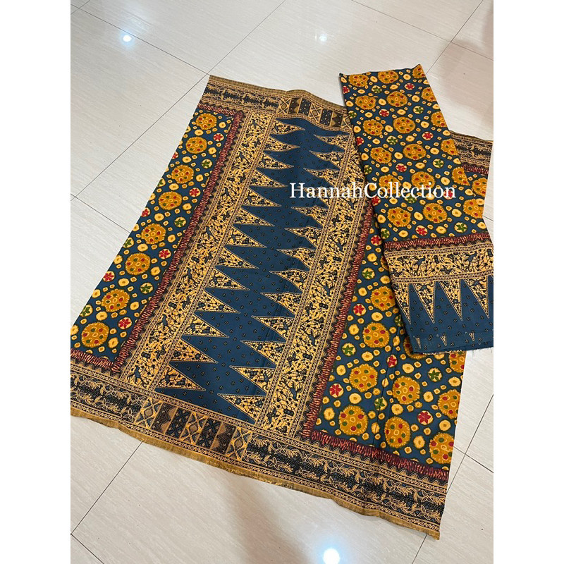 Jual KAIN SELENDANG KHAS PALEMBANG MOTIF JUMPUTAN PREMIUM ASLI ...