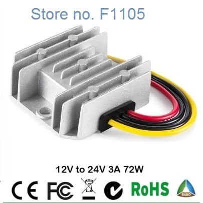 Jual Terlaris!! Stepup Step Up 12V To 24V 3A Step Up Dc Konverter ...