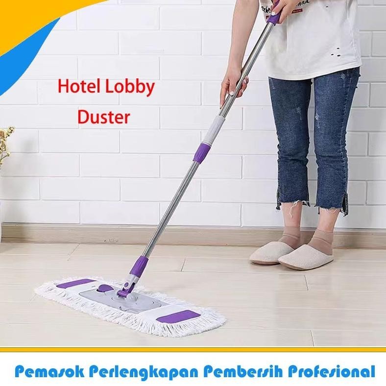 Jual New Lobby duster Full Flat Mop 1 set Pel lantai Lobi hotel sapu ...