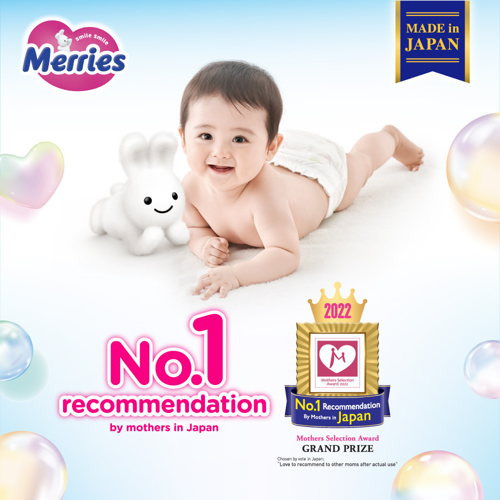 Jual Merries Premium Popok Bayi Perekat NB 24 | Shopee Indonesia