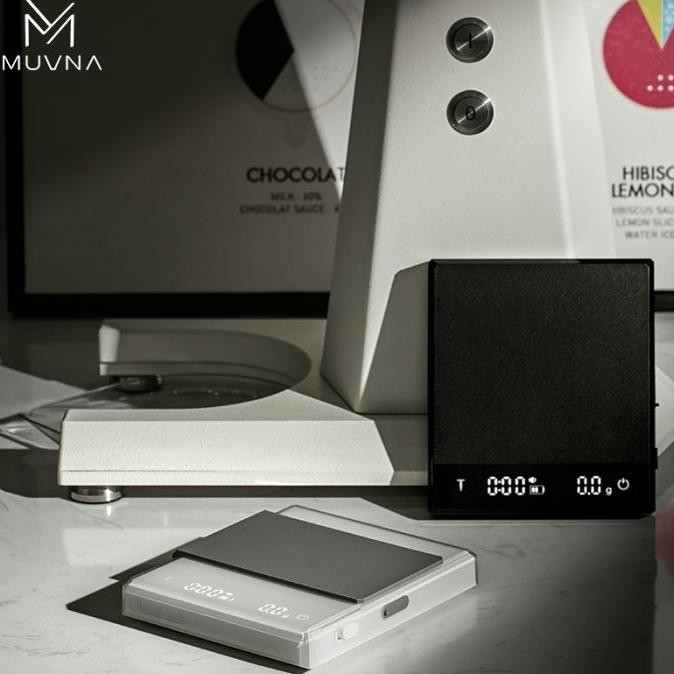 Jual MUVNA Coffee Digital Scale Timbangan Kopi Espresso Balance Mini Smart | Shopee Indonesia