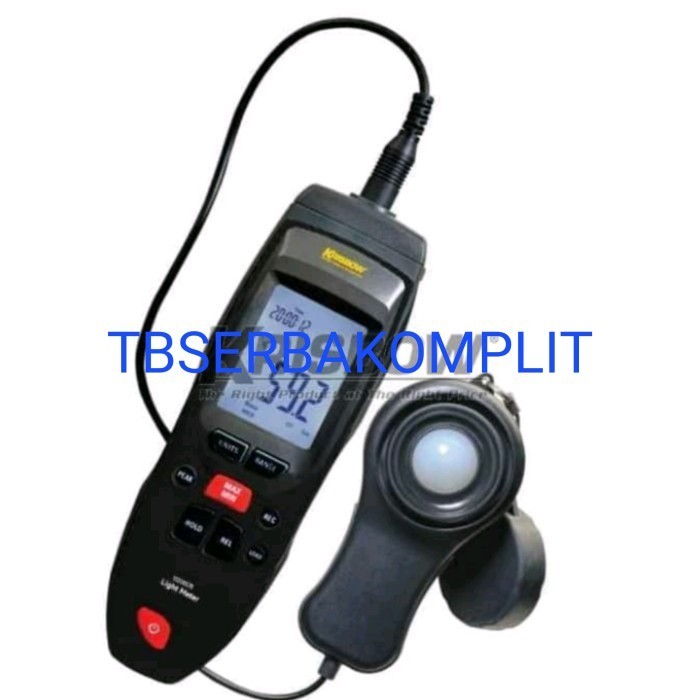 Jual Produk Krisbow 10206578 Digital Lux Light Meter Range 400000 Alat ...