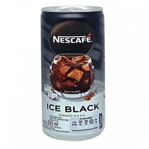Jual S46800 MINUMAN KOPI NESCAFE ICE BLACK 220ML CAN MAJU BERSAMA ...