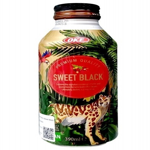 Jual S14282 OKF PREMIUM SWEET BLACK COFFEE KOPI 390ML BTL MAJU BERSAMA ...