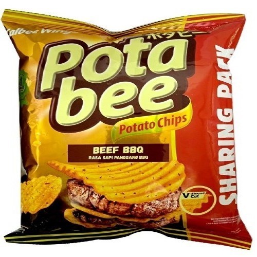 Jual S63709 POTABEE REGULAR BBQ BEEF SNACK 120GR MAJU BERSAMA (20250406 ...