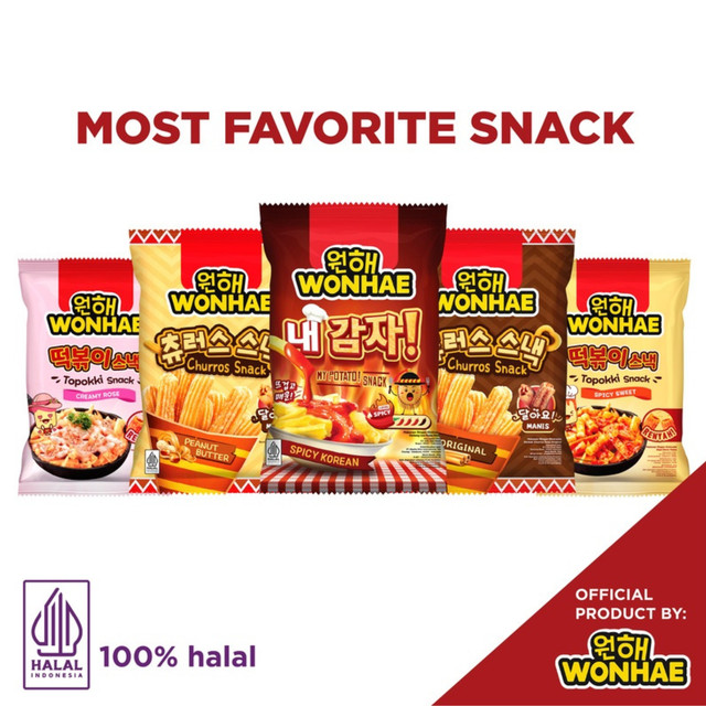 Jual Wonhae Most Favorite Snack | Shopee Indonesia
