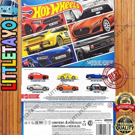Jual HOTWHEELS EUROPE EUROPEAN MULTI PACK 6 PACK EXCLUSIVE LOOSE - BMW ...