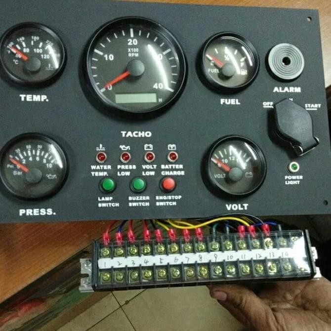 Jual main station panel Promarine / panel dashboard kapal | Shopee ...