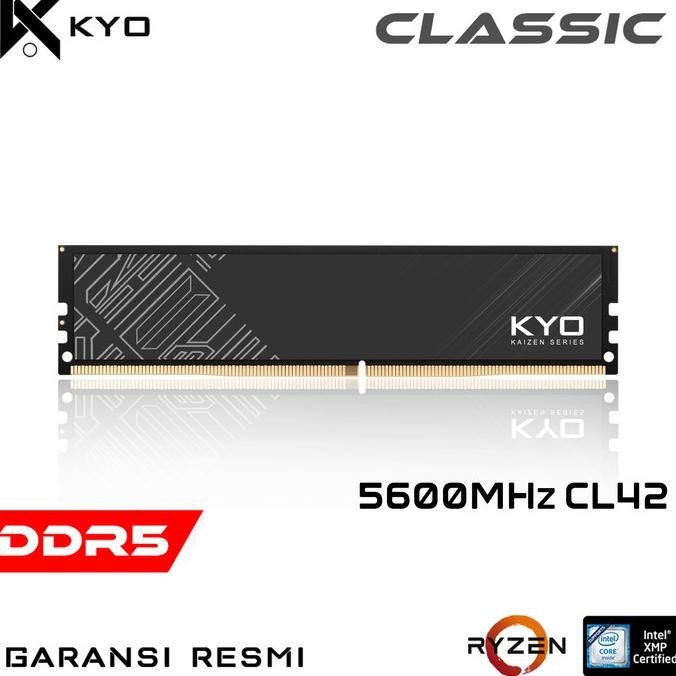 Jual RAM PC KYO KAIZEN DDR5 16GB (1X16GB) 5600MHZ PC44800 DDR5 U-DIMM UDIMM 2807T | Shopee Indonesia