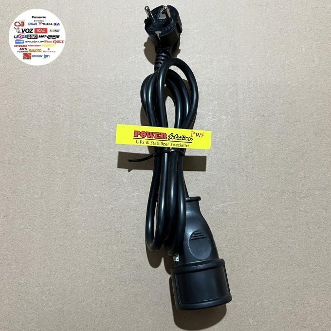 Jual Kabel listrik extension 3x1.5mm 50CM | Shopee Indonesia