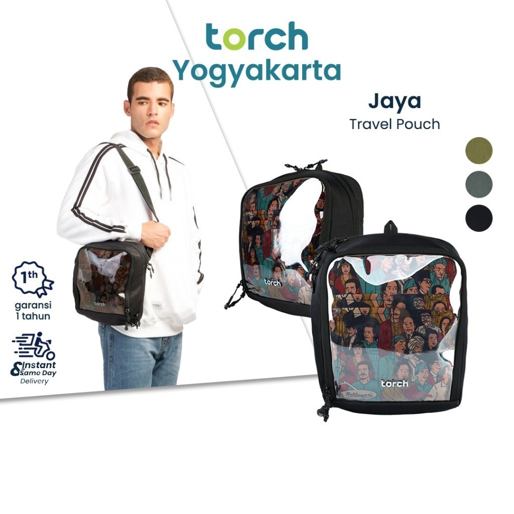 Jual TORCH Jaya Tas Selempang Ipad Tablet Artwork Hari Merdeka | Shopee ...