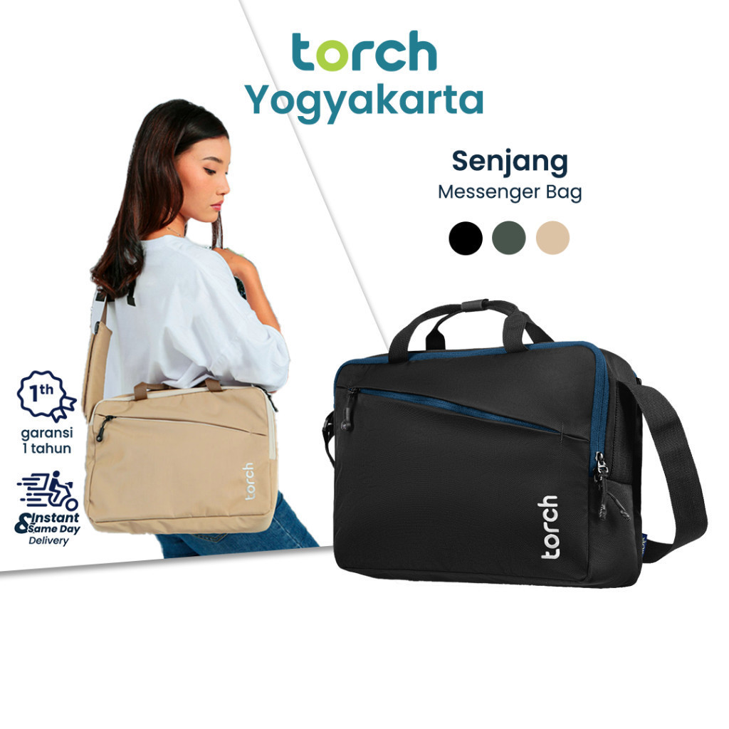 Jual TORCH Tas Selempang Senjang Laptop Max.15 Inch | Shopee Indonesia