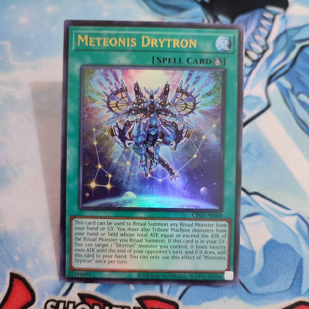 Jual yugioh AE meteonis drytron CR05-AE068 UR original | Shopee Indonesia