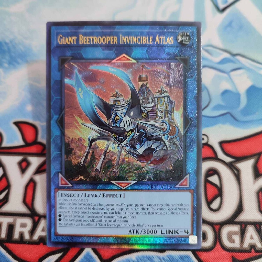 Jual yugioh AE giant beetrooper invicible atlas CR05-AE180 UL original | Shopee Indonesia