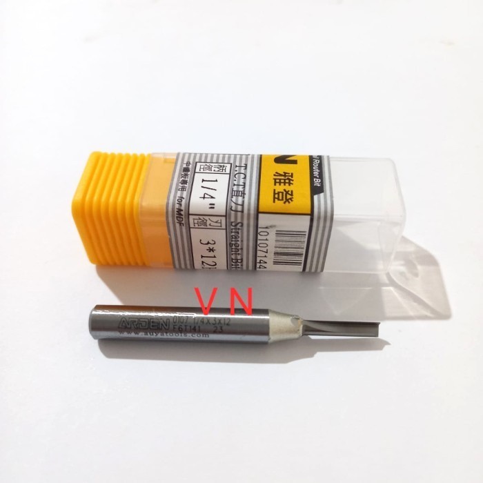 Jual Original Mata Profil/Router Lurus 3 Mm Full Tct/Straight Bit Arden ...