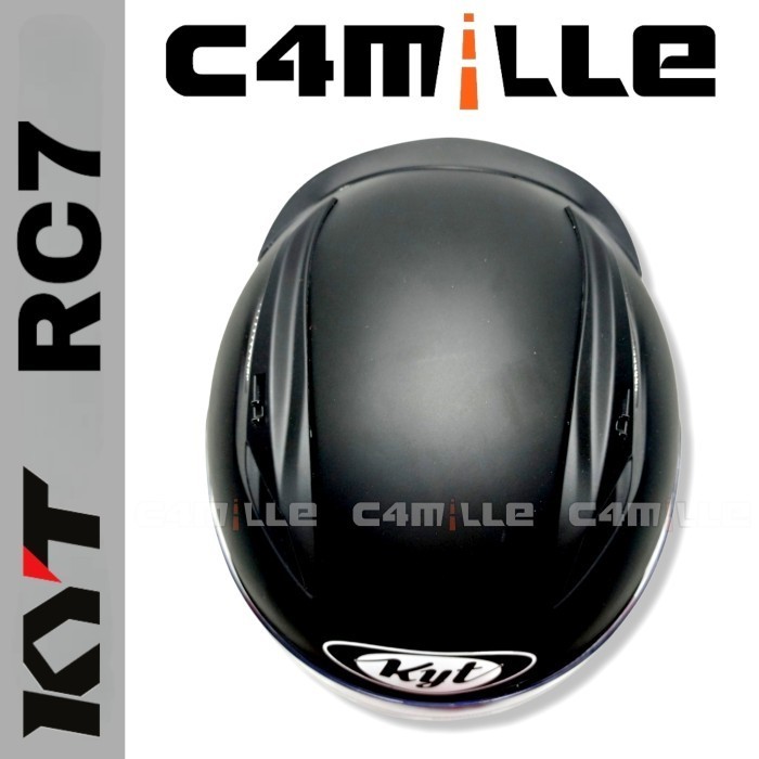 Jual Helm Kyt Rc Seven / Rc7 Hitam Dop / Black Dof | Shopee Indonesia