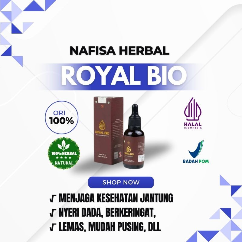 Jual ROYAL BIO OBAT TETES MENGATASI PENYAKIT JANTUNG HIPERTENSI ASAM ...