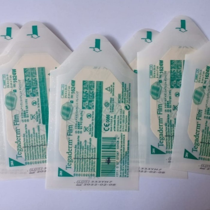 Jual SALE Tegaderm Film 3M 1624 W Plester operasi kecil 6cm x 7cm ...