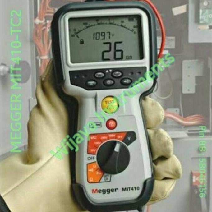 Jual MEGGER MIT410-TC2 INSULATION TESTER wij4y Segera Beli | Shopee ...