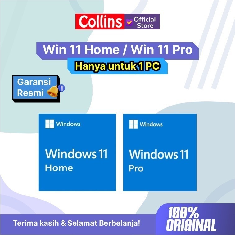Jual WINDOWS 11 HOME / WINDOWS 11 PRO | Shopee Indonesia