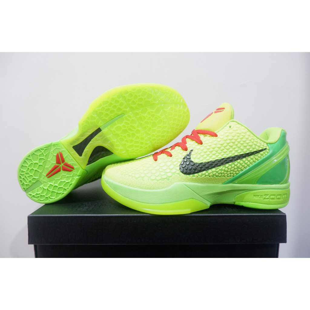 Jual SEPATU BASKET KOBE 6 PROTRO LOW GRINCH 2 | Shopee Indonesia