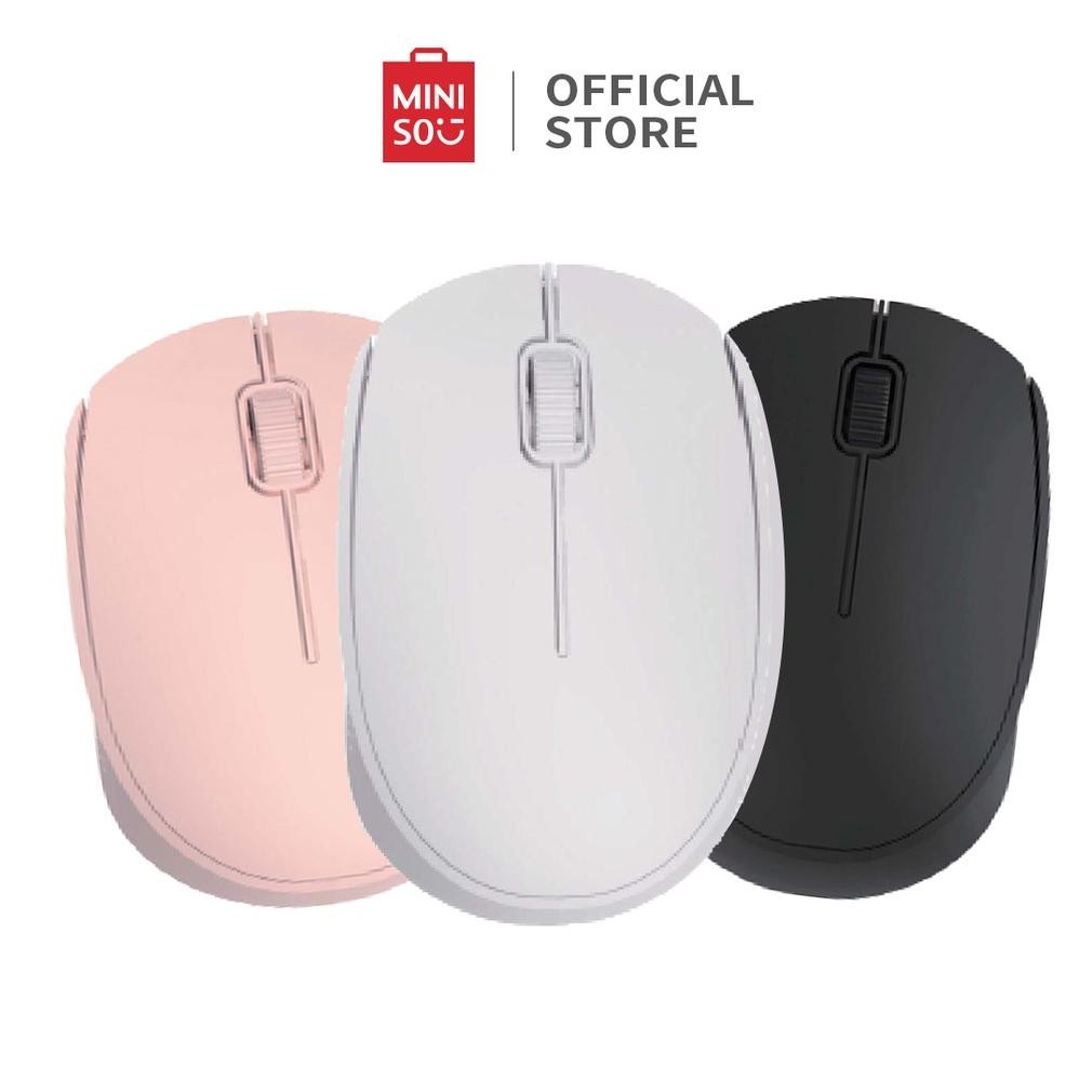 Jual dg-4 MINISO Mouse Wireless 2.4GHz Optical Sensor 1600 dpi Nirkabel ...