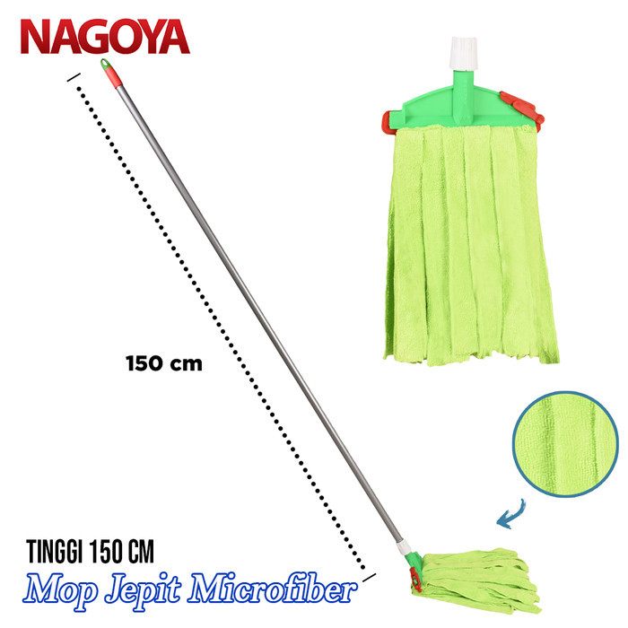Jual Pel Jepit Mop Pel Lantai Pel Handuk Pengepel 708 Mikrofiber Nagoya ...