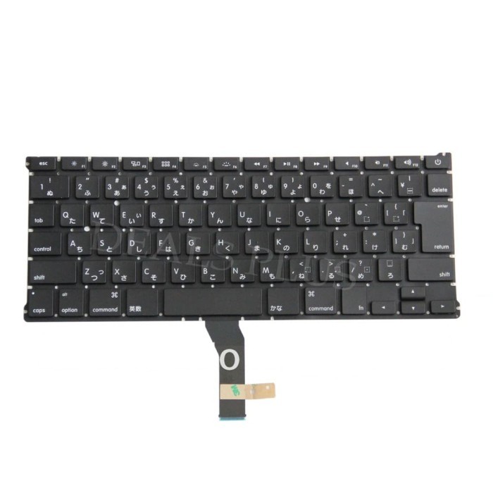 Jual KEYBOARD JEPANG MACBOOK AIR 13 A1466 A1369 2011- 2015 LAYOUT ...