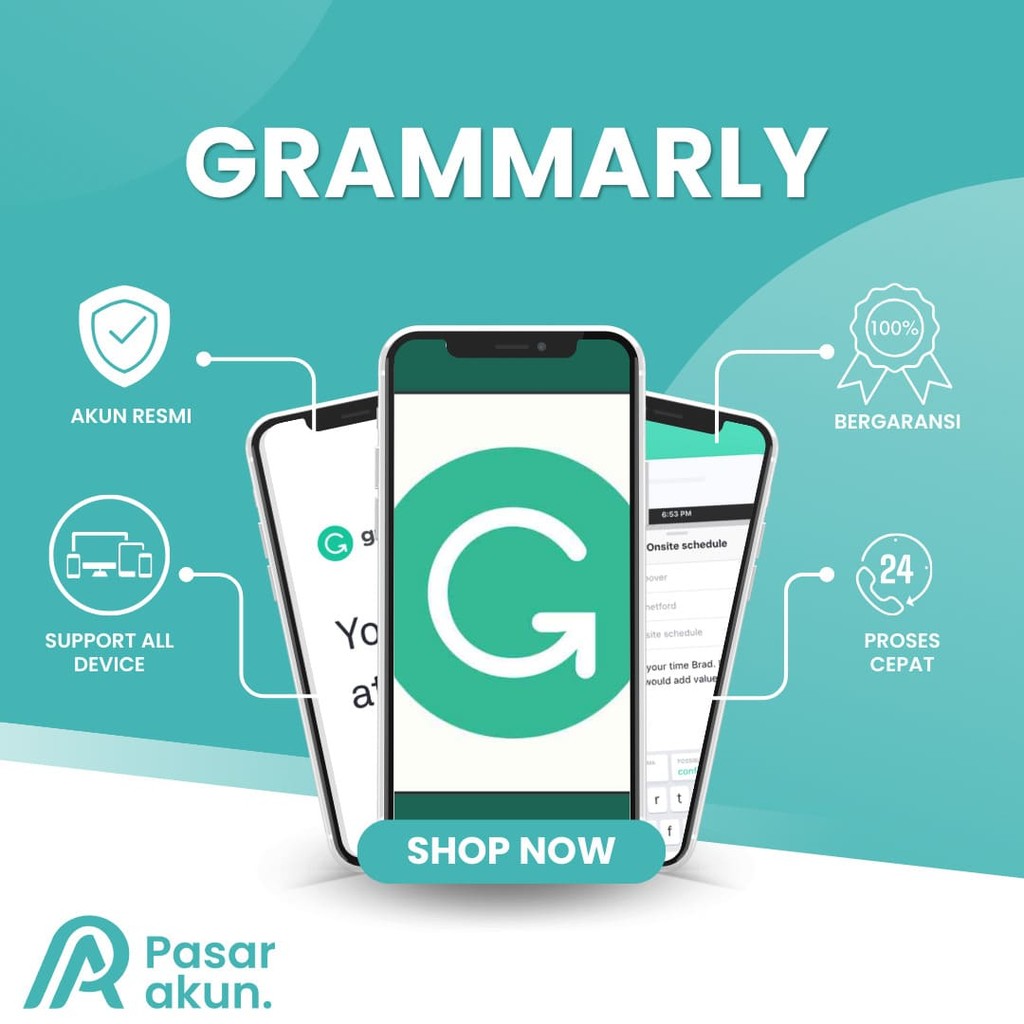Jual Software Untuk Cek GrammarLy 1 Tahun / Parafrase Premium Vvip ...