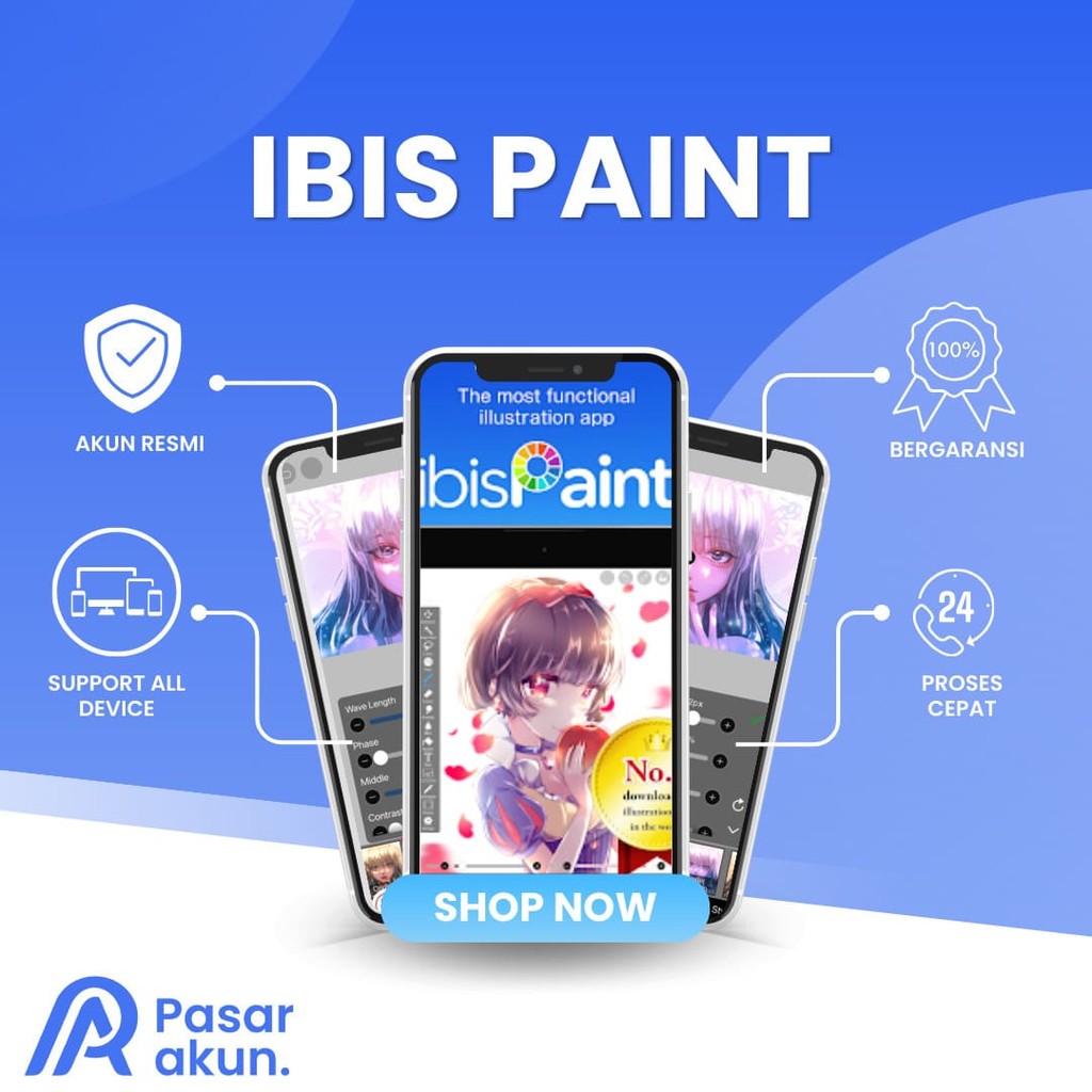 Jual Ibis Paint Premium 1 Tahun Untuk Semua Device Garansi Full (Buka 24 Jam) | Shopee Indonesia