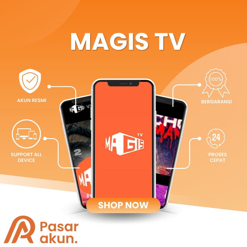 Jual Magis TV Premium 1 Tahun Untuk Semua Device Garansi Full (Buka 24 Jam) | Shopee Indonesia