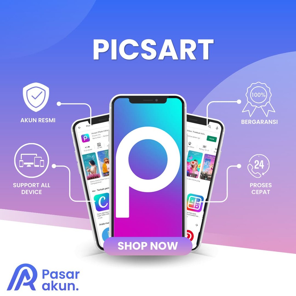 Jual Akun Piscart Premium 1 Tahun Garansi Full - Alat Edit dan Desain ...