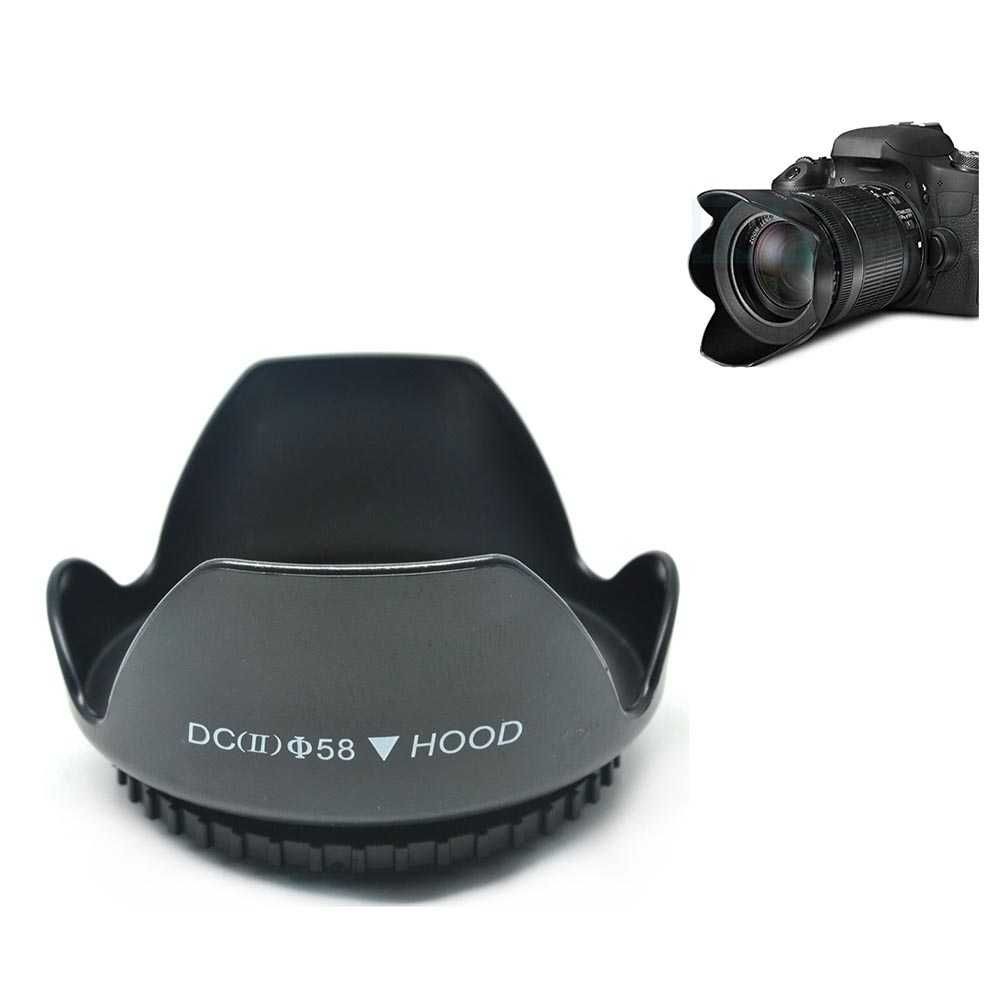 Jual Ikacha Lens Hood for Cameras 58mm (Screw Mount) - EW-73B | Shopee ...