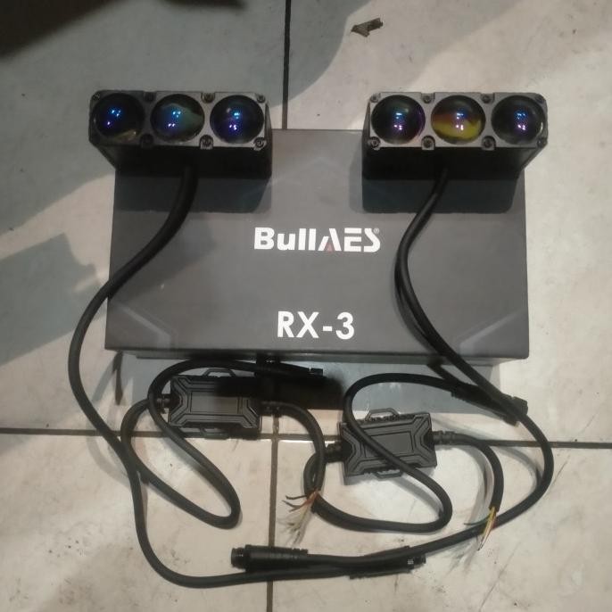 Jual Jual! Mini Laser Bullaes Rx3 Triple Lens 150 Watt Sparepart Motor | Shopee Indonesia