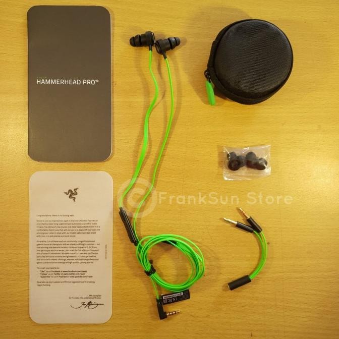 Jual earphone headset gaming razer hammerhead pro v2 Original | Shopee ...