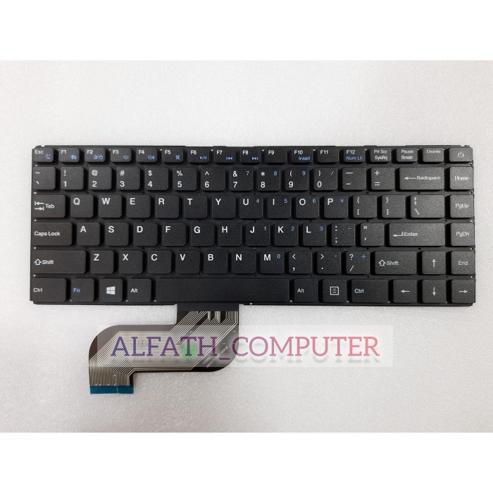 Jual Keyboard Axioo Mybook 14E Cg14D01 No Backlight | Shopee Indonesia