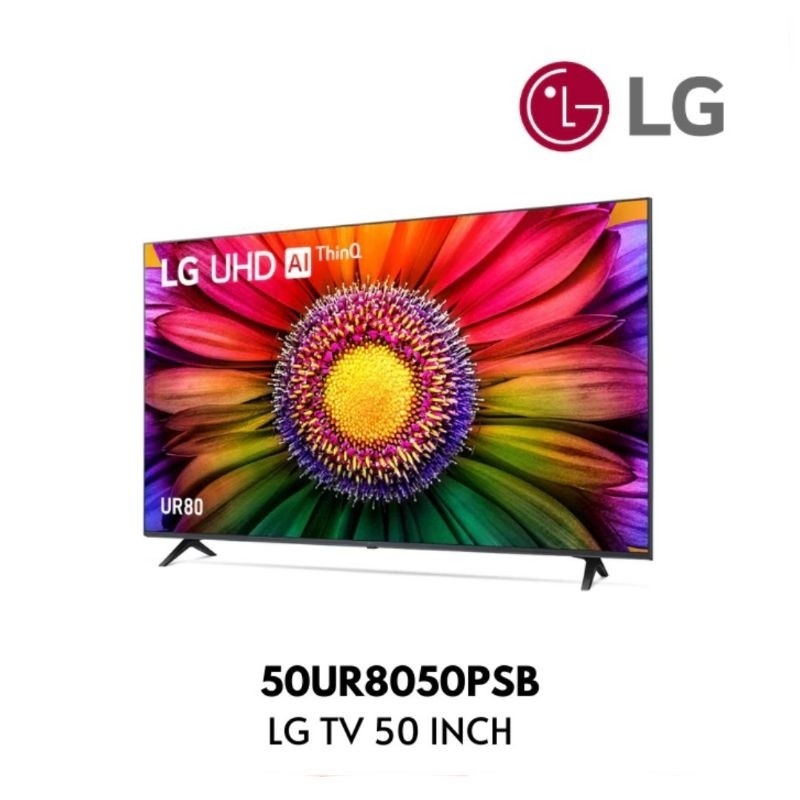 Jual TV LG 50Inch 50UR8050PSB 4K UHD Smart TV | Shopee Indonesia