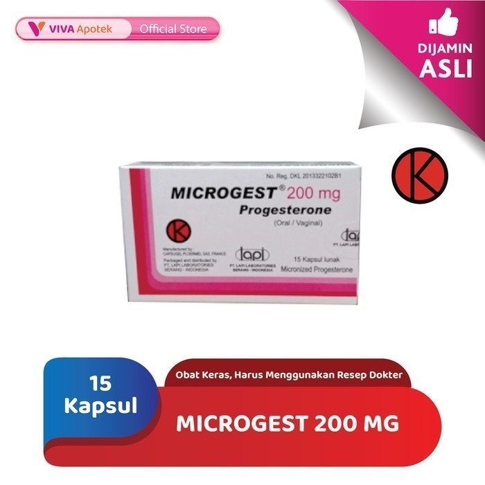 Jual Microgest 200 mg / Progesterone (15 Kapsul) | Shopee Indonesia