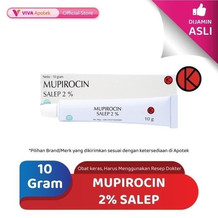 Jual Mupirocin 2% Salep / Impetigo / Infeksi Kulit / Folikulitis (10 ...