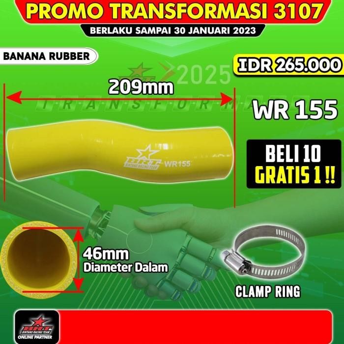 Jual Velocity banana rubber BRT R15 V3 WR155 TB 32mm 34mm Premium ...