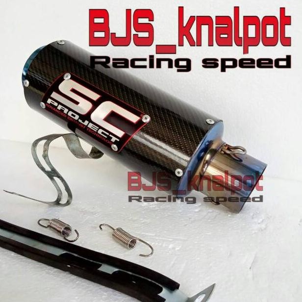Jual TT60 Silencer knalpot sc project inlet 2 inch 50mm Murah | Shopee ...