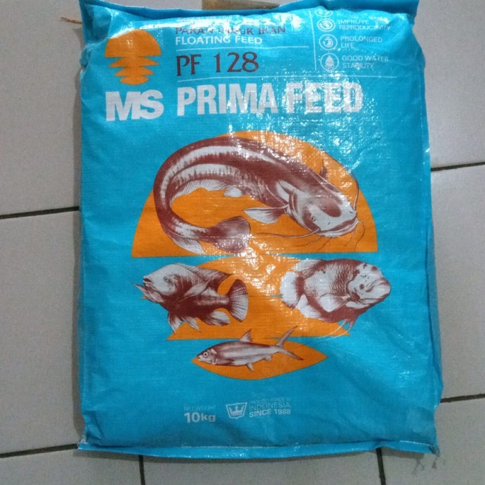 Jual Prima Feed Pf-128, Pakan Ikan Apung Induk, 1Sak= 10Kg | Shopee ...