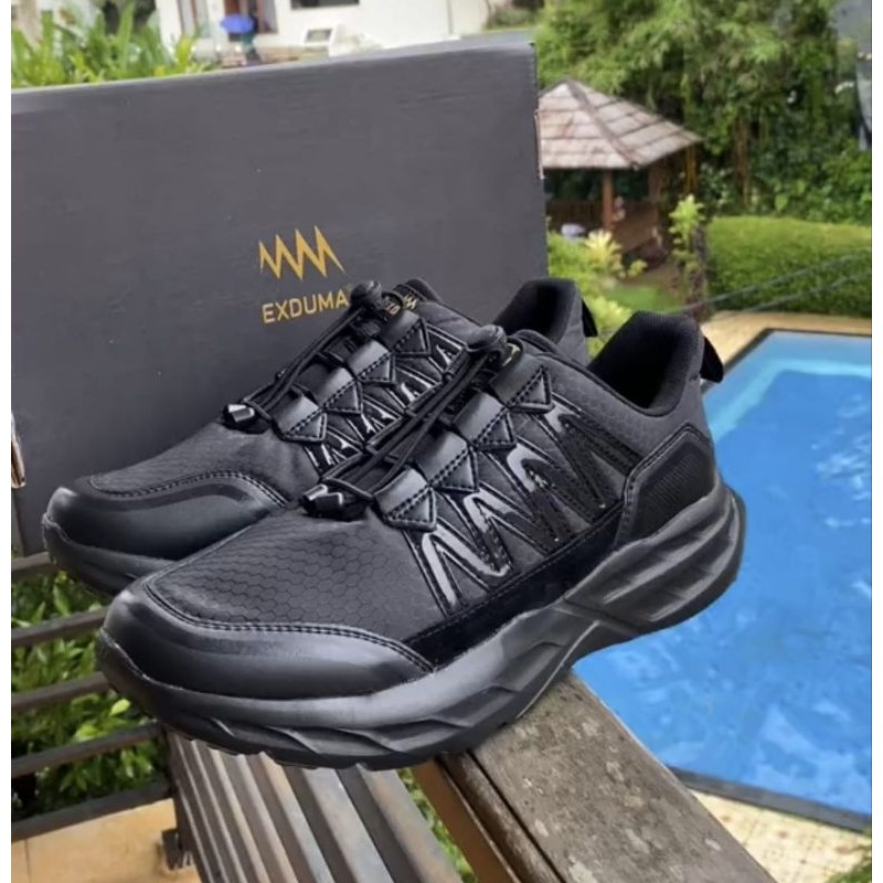 Jual SEPATU EXDUMA SUPER BLACK 2024 | Shopee Indonesia
